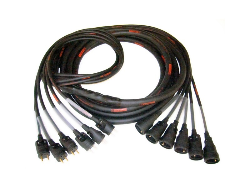 Multipaire électrique 6 circuits éclaté / éclaté 20 m